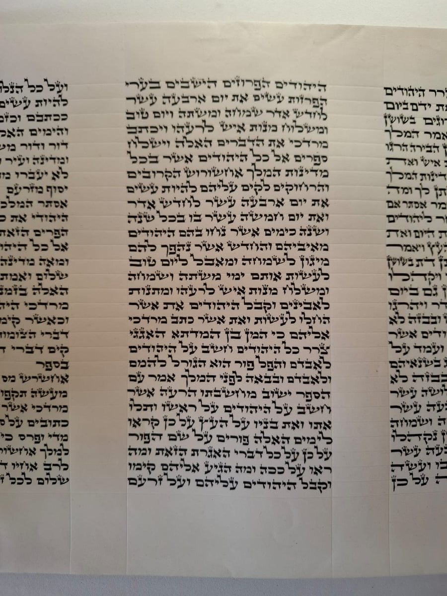 Megillat Esther – Merkaz Hosofrim